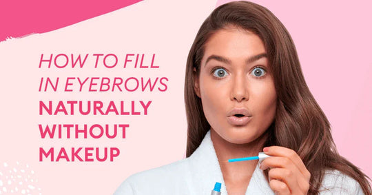 How to Fill in Eyebrows Naturally, No Makeup | Silly George