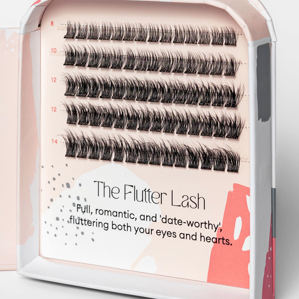 Flutter Pop-On False Eyelash Clusters | Silly George