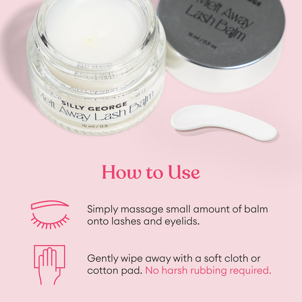 Melt Away Lash Balm - Silly George